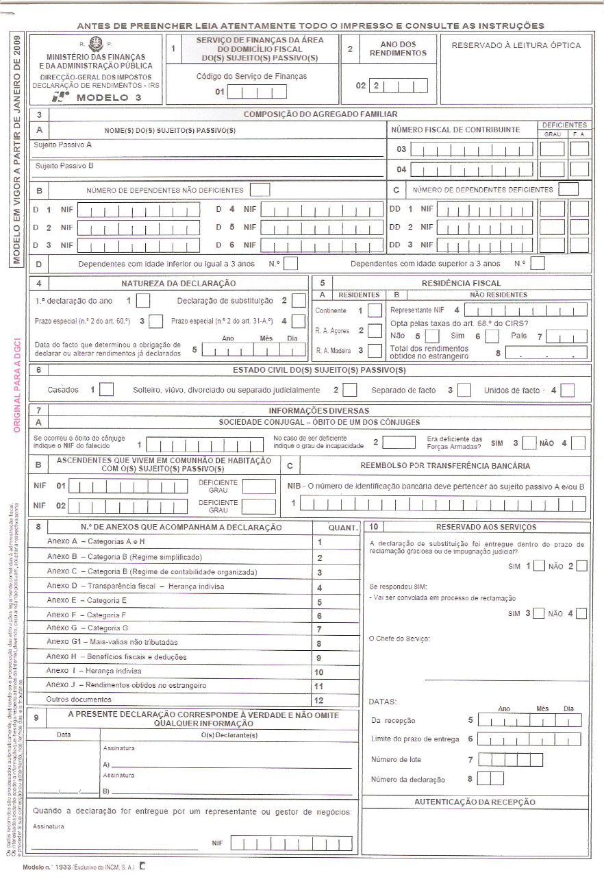 Modelo 3 :: IRSHelp!
